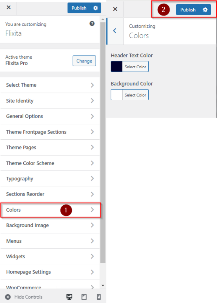 How to Change Header Text Color and Background Color? – Documents